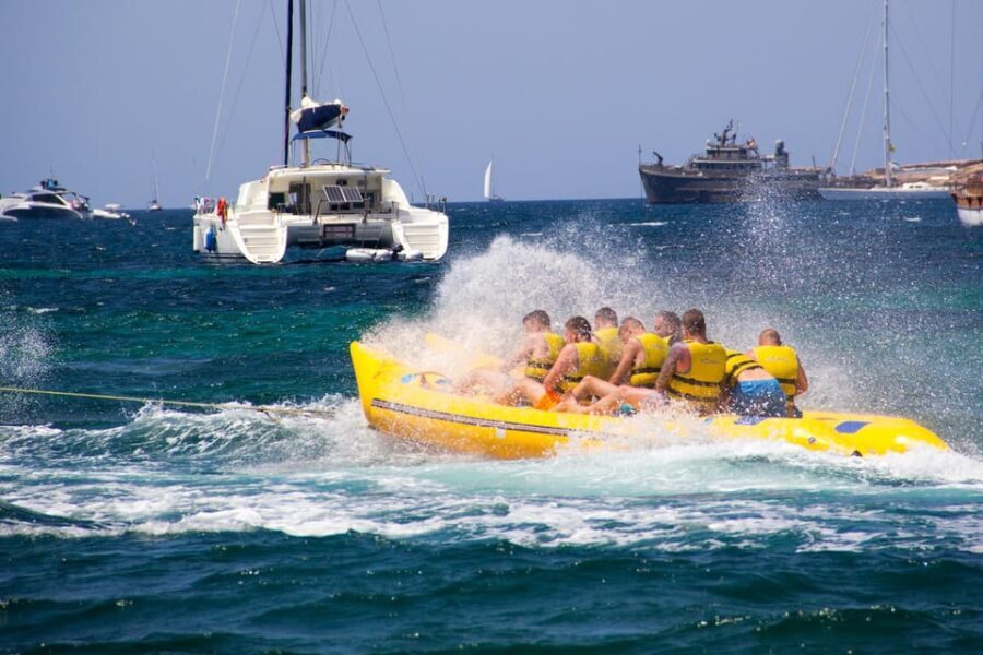 Ibiza: Banana Boat. Pure Adrenaline - The Practical Side: Price, Timing, and Booking
