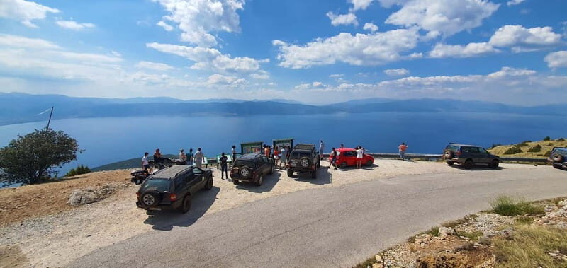 Jeep Safary National Park Galicica from Ohrid