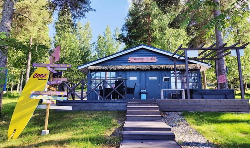 Jyvaskyla: Pampering Sauna at Lakeland's Laguna Beach
