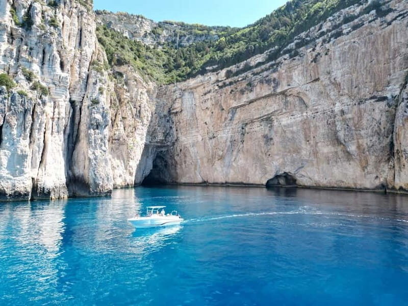 Karavostasi: Private Cruise to Paxos, Antipaxos & Blue Caves