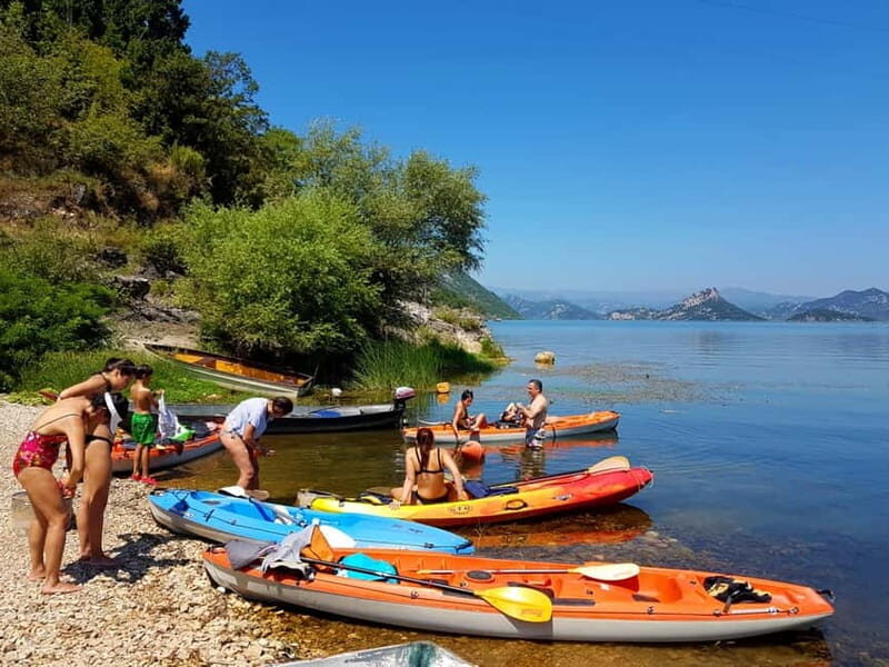 Kayak Guided Tour Skadar lake - Adventure in National park