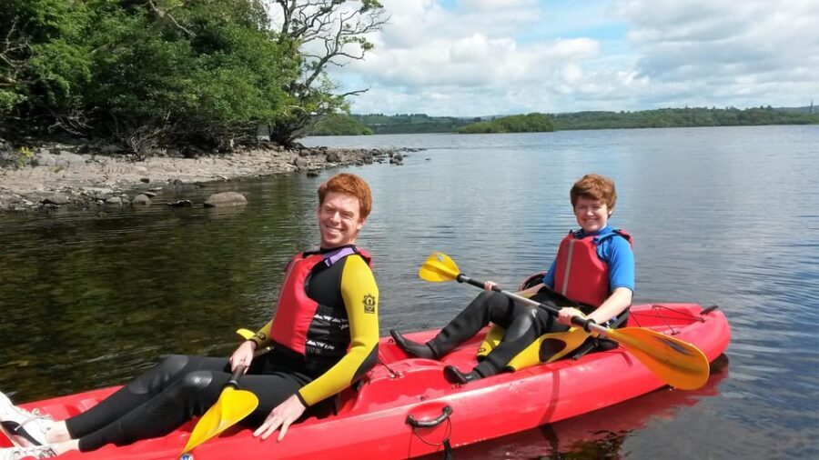 Kayaking to Innisfallen Island. Killarney. Guided.