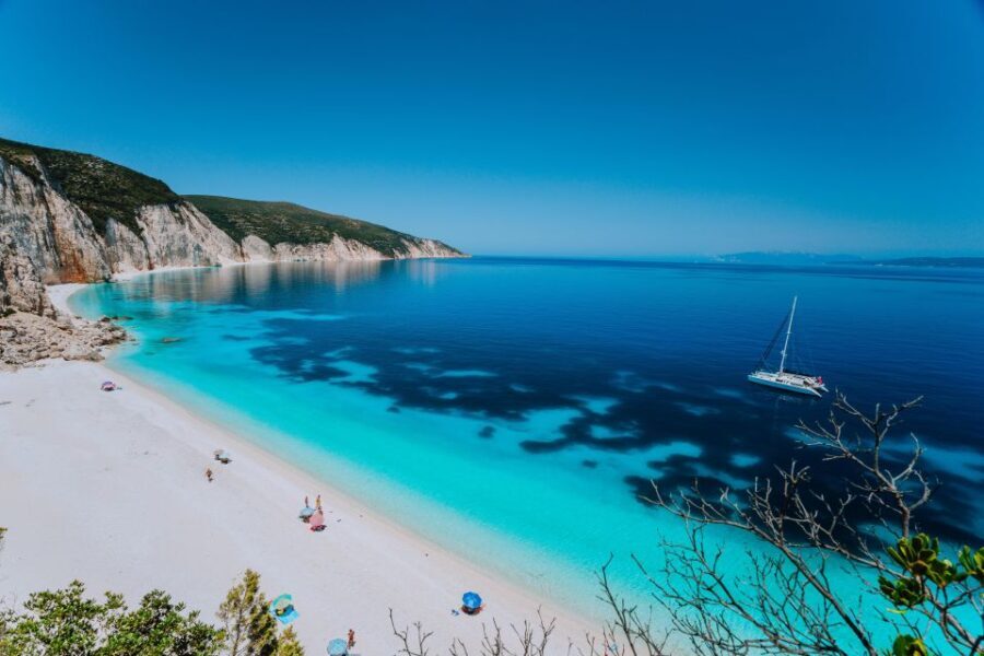 Kefalonia: Assos, Fiscardo & Myrtos Beach Swimming Tour