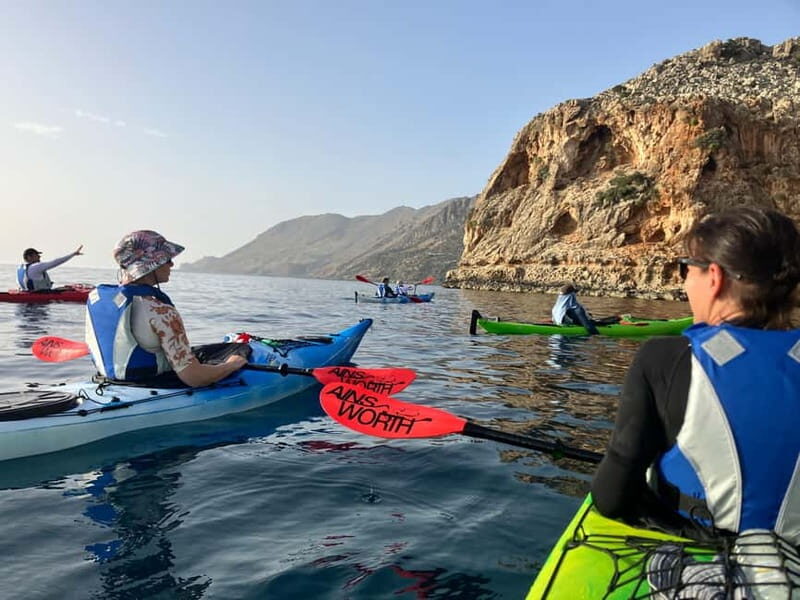 Kissamos: Sunset Kayak Tour to Shipwreck & Exclusive Beach