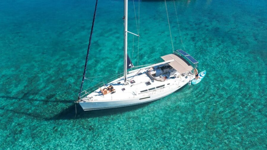 Kolimvari: Sailing Cruise with Meal & Water Activities
