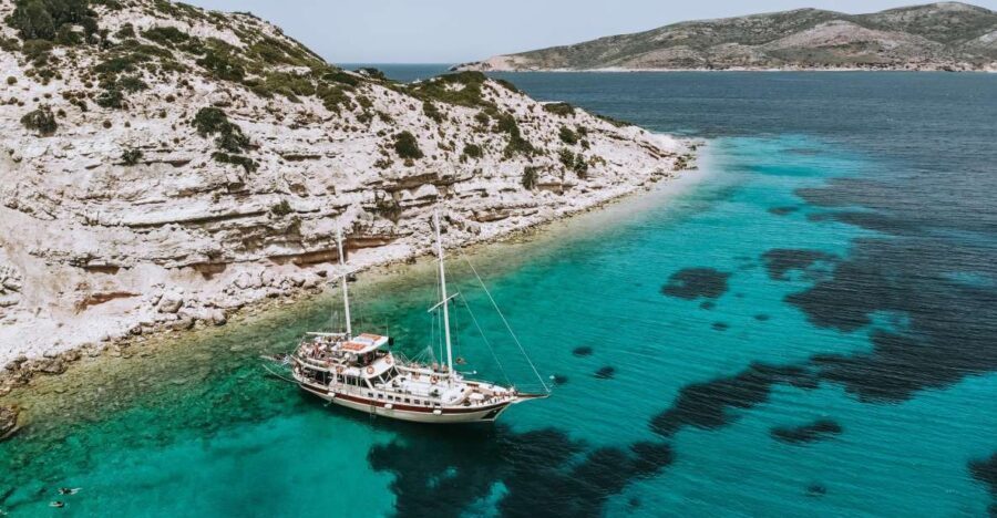 Kos Town: Kalymnos & Pserimos Day Cruise & Optional Transfer