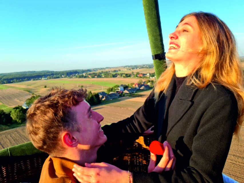 Kraków: Private Hot Air Balloon Flight with Champagne