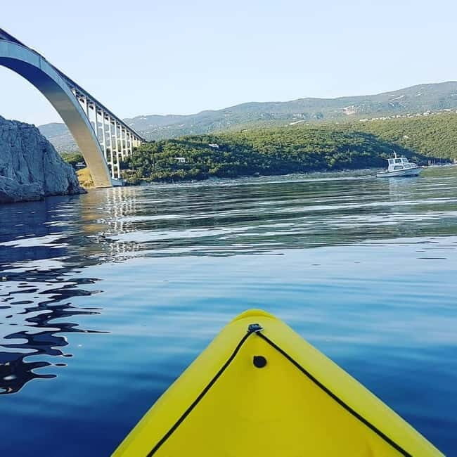 Krk Bridge: Kayak Tour with Guide