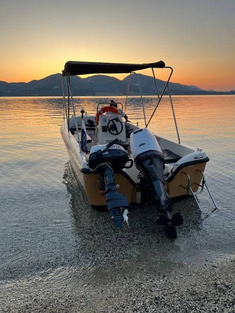 Laganas: Private boat rental with or without captain