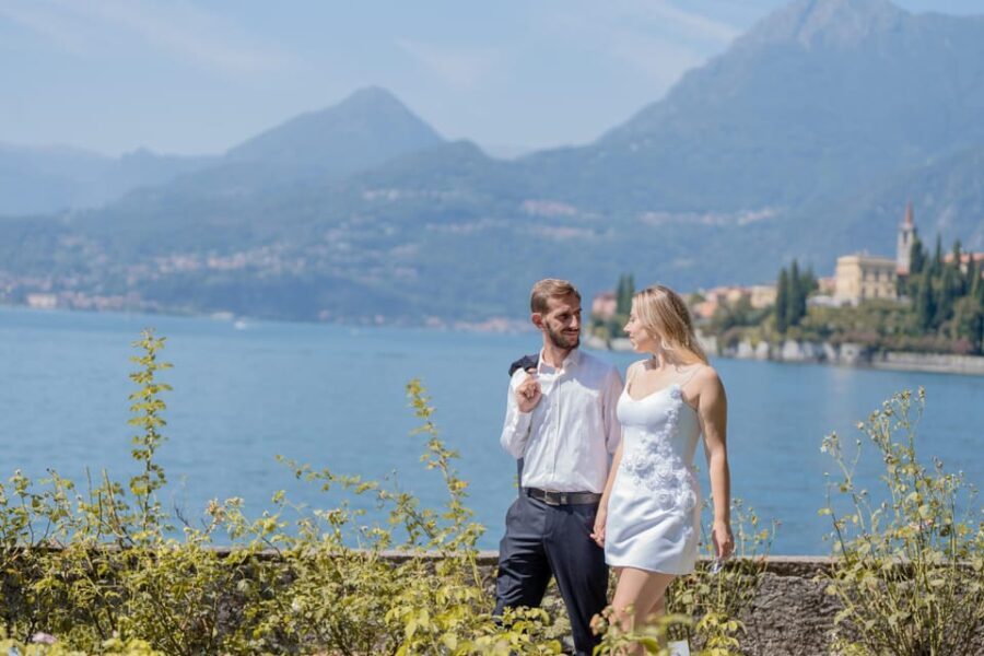 Lecco: Photo Shoot with a Private Vacation Photographer