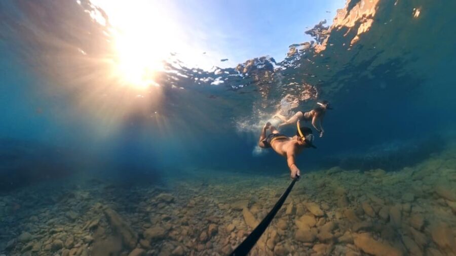 Ligaria: Snorkeling trip with Motor Boat around Agia Pelagia