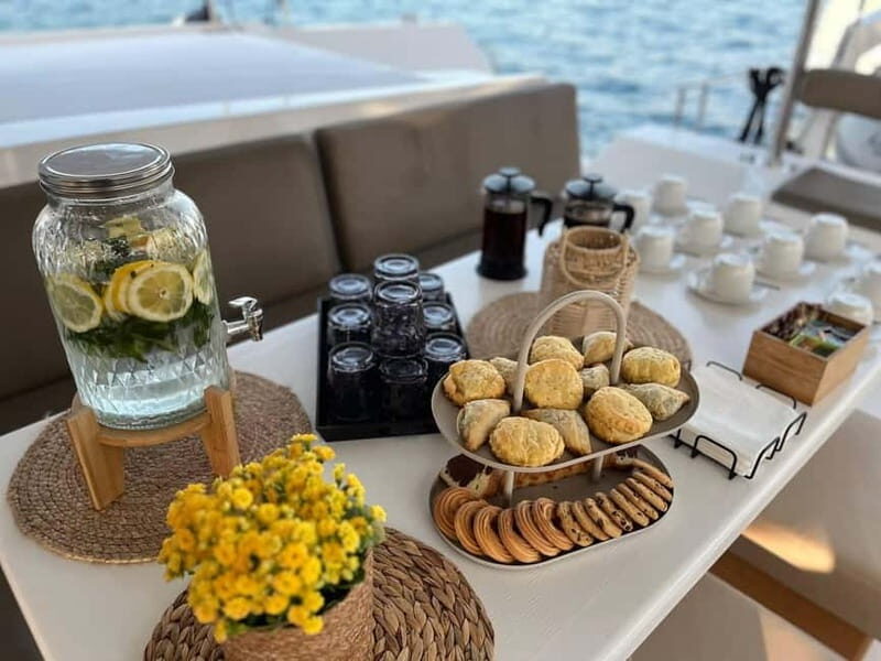 Limassol: Private All-Inclusive Catamaran Cruise with Lunch