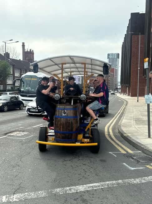 LIVERPOOL BEER BIKE WITH BEER INCLUDED