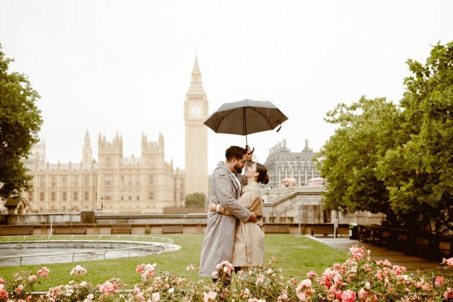 London Private Couple Photoshoot With Cinematic Style - What to Expect from Your Photoshoot