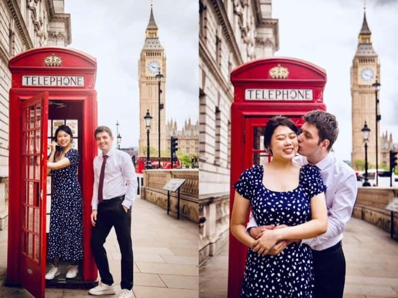 London: Private Couples Photography Session with Landmarks - Practical Considerations for Travelers
