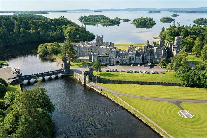 Lough Corrib cruise from Ashford Castle or Lisloughrey pier. Mayo. Guided.