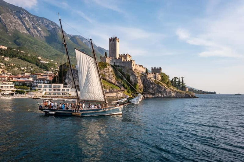 Malcesine: Panoramic Cruise on Historical Sailboat