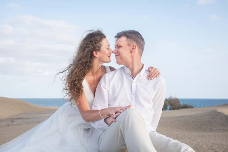 Maspalomas: Private professional photo session at sunset.