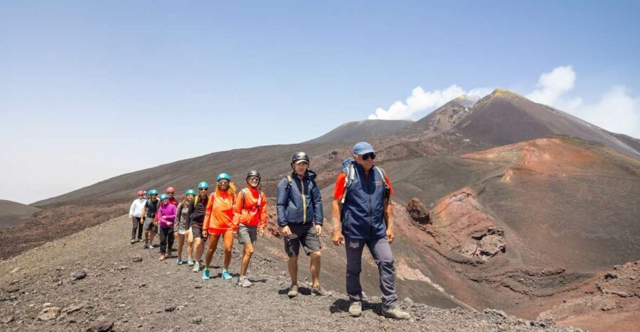 Mount Etna: Guided Volcano Summit Hiking Tour with Cable Car