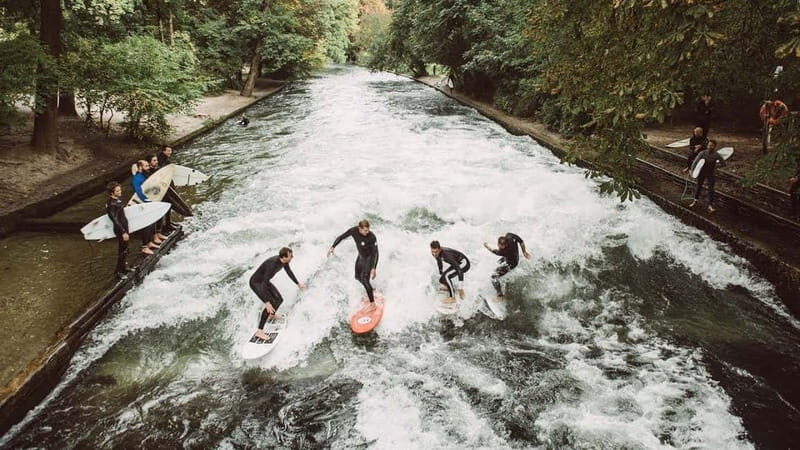 Munich: 3 Hours Amazing River Surf - Eisbach in Munich
