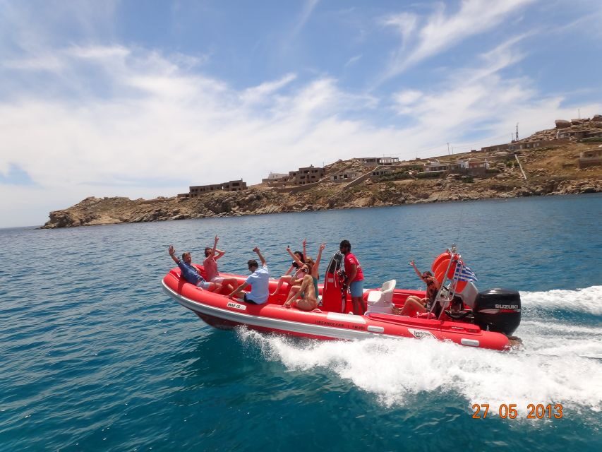 Mykonos: Private Boat Trip and Snorkeling Sea Safari