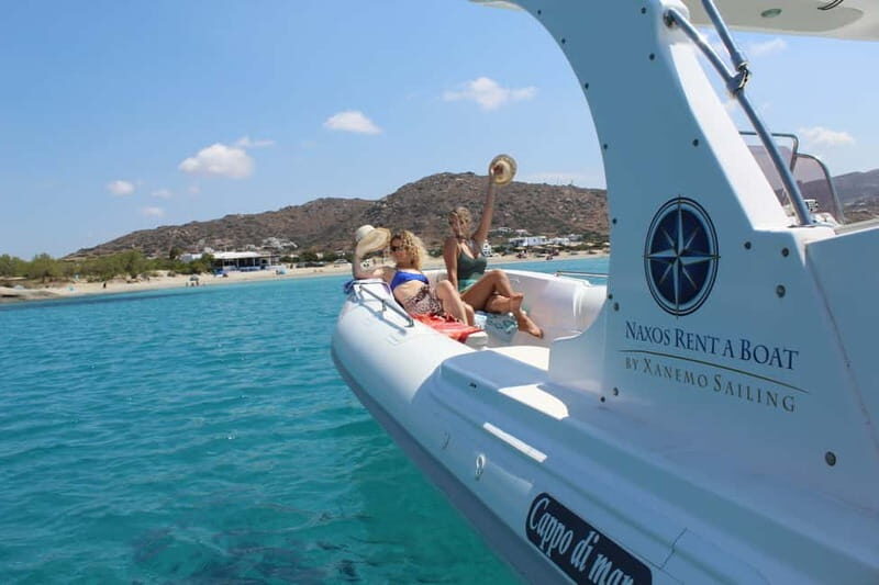 Naxos: Private Motorboat Cruise to Small Cyclades Islands