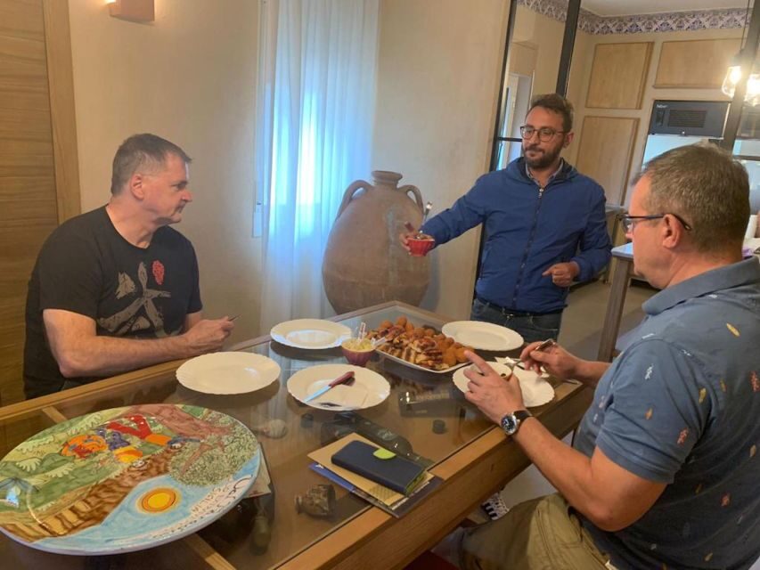 Oil and food tasting in the province of Agrigento