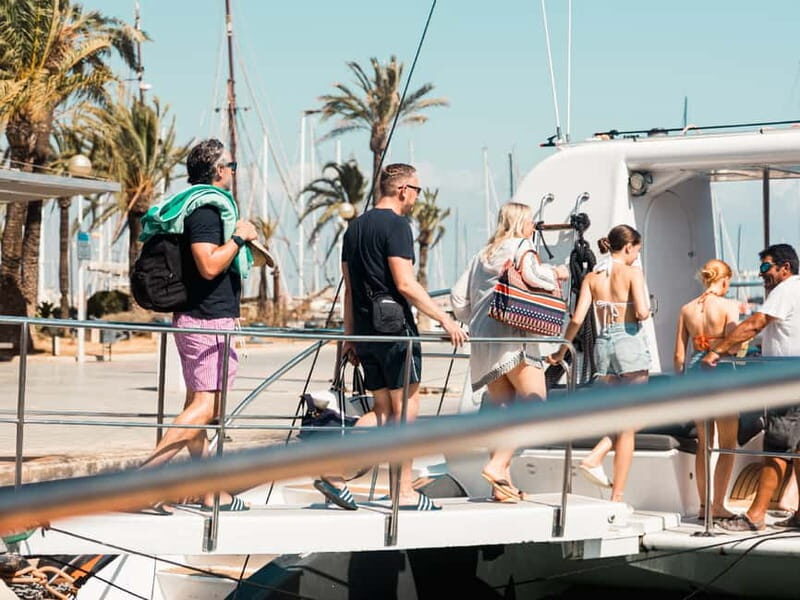Palma de Mallorca: Half-Day Catamaran Tour with Buffet Meal