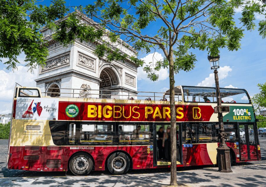 Paris: Big Bus Hop-On Hop-Off Tour with Optional Cruise