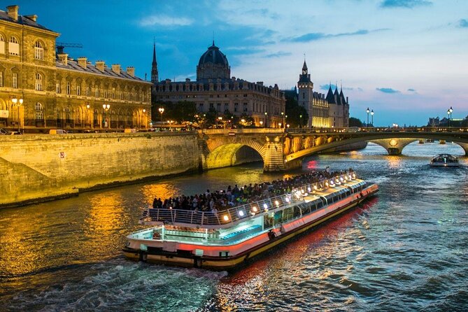 Paris Private Night Tour with River Cruise and Champagne Option - Key Points