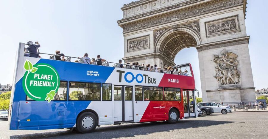 Paris: Tootbus Hop-on Hop-off with optional river cruise