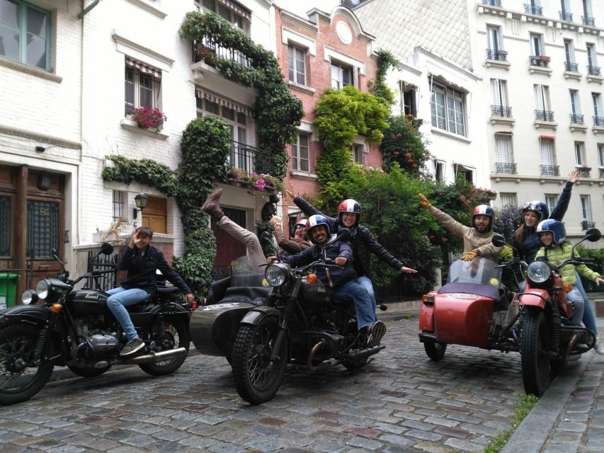 Paris Vintage Sidecar Premium & Private Half-Day Tour - What’s Included and How It Works
