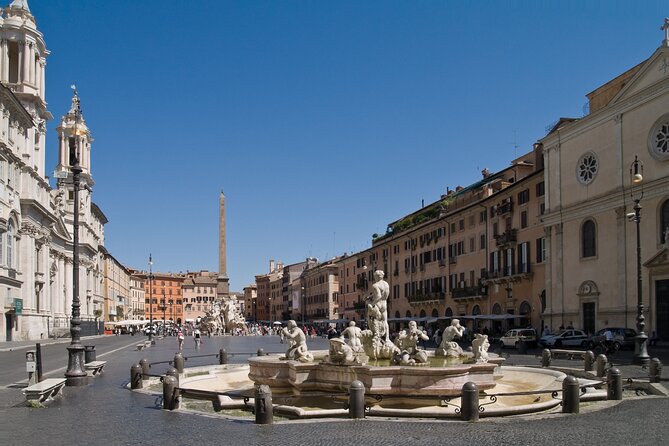 Piazza Navona, San Luigi dei Francesi and Pantheon Guided Tour - Key Points