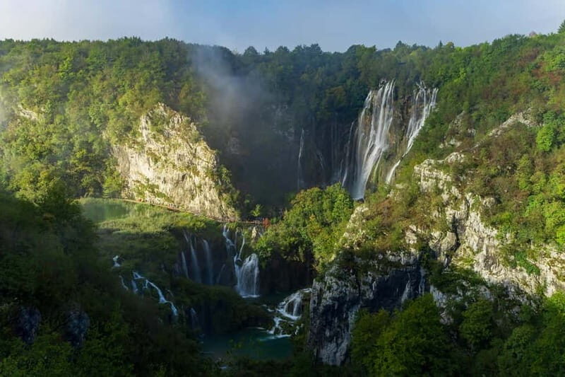 Plitvice Lakes & Krka Waterfalls  Overnight Adventure