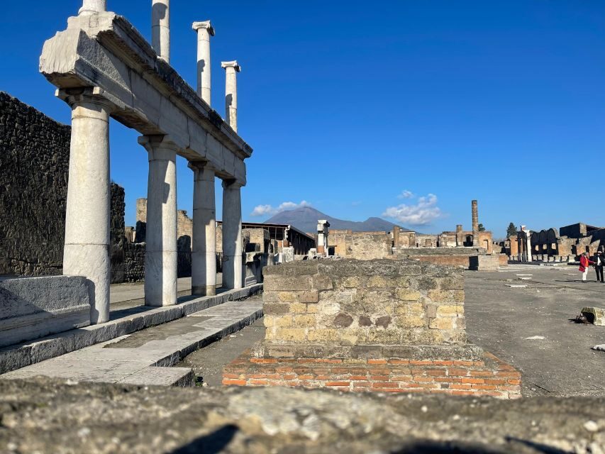 Pompeii-Vesuvius & Winery All Inclusive Tour From Positano