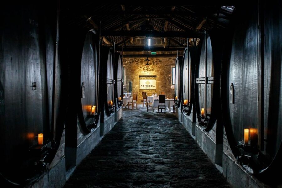 Porto: Fonseca Cellar Tour & Fado Show with Optional Dinner