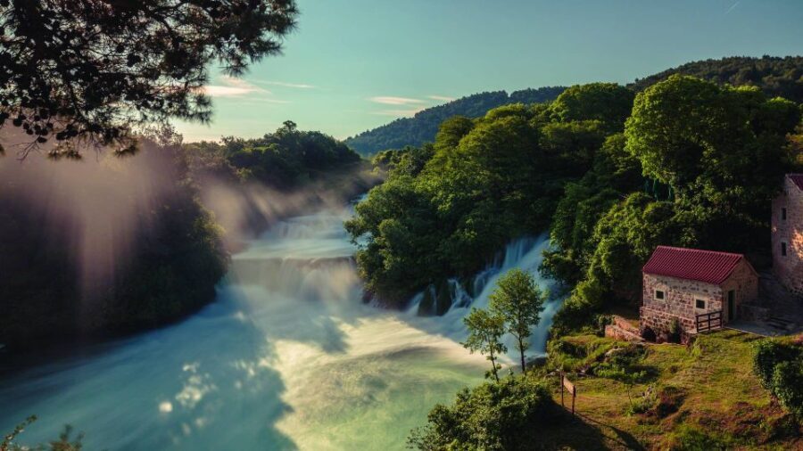Private Krka falls tour from Split with Wine Tasting & Lunch - From Krka to Skradin: A Scenic Boat Ride & Farm Visit