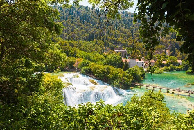 Private Krka Waterfalls Tour with Wine Tasting from Sibenik
