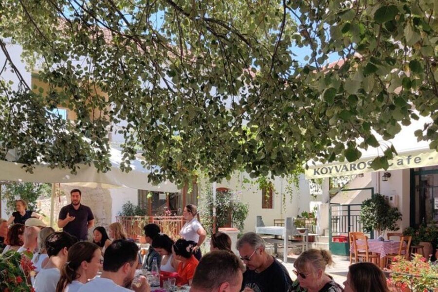 Private tasting of 6 cretan wines in Fres village