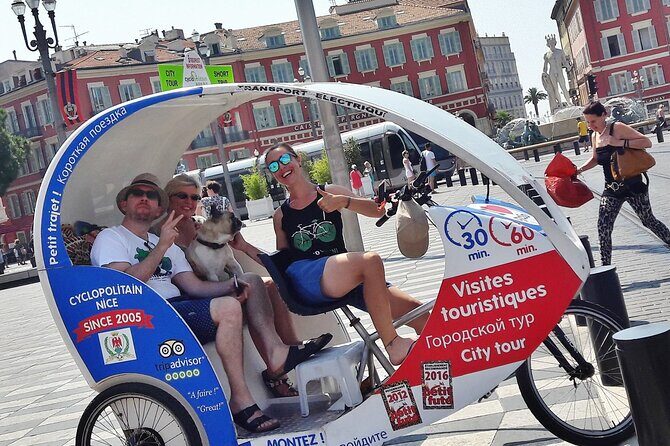 Private tour guide of Nice in electric taxibikes - Detailed Review of the Itinerary