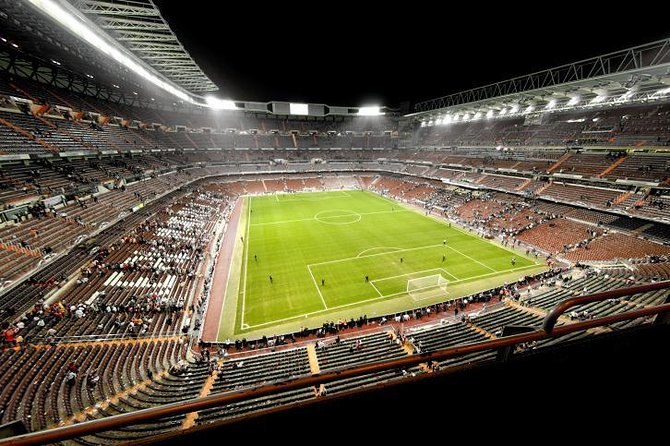 Private Tour: Santiago Bernabeu Stadium & Modern Madrid with Hotel pick up - Key Points