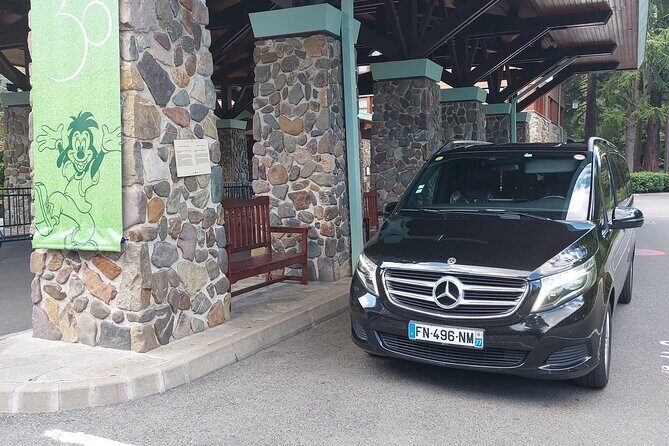 Private transfer from DisneyLand Paris to CDG or ORY airport