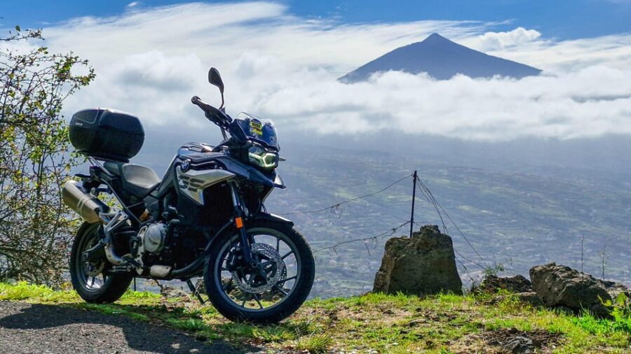 Puerto de la Cruz Motorbike tour through Teide National Park