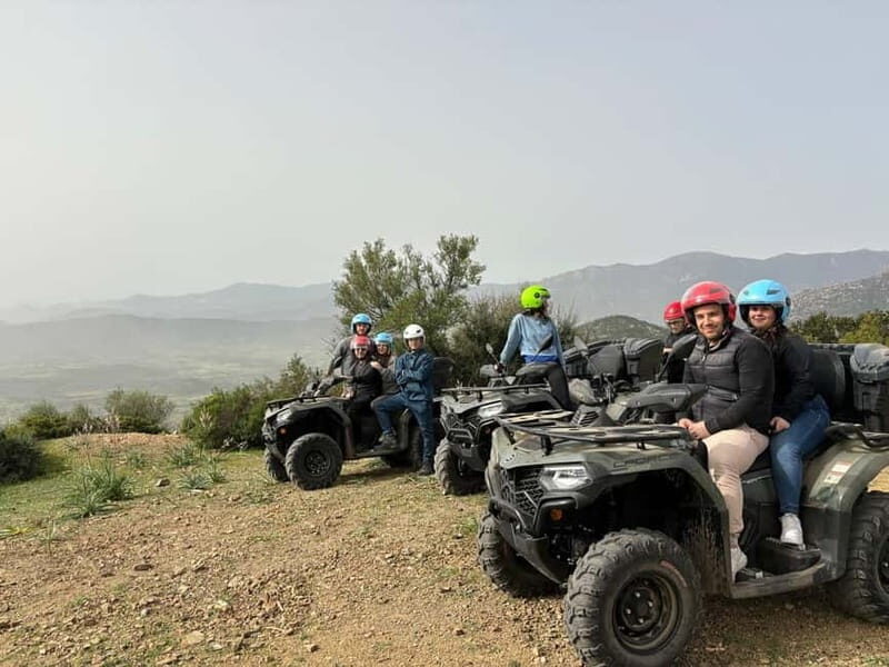 Quad bike excursion: Half day on the Golgo Plateau