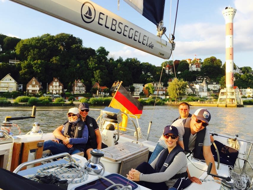 Real sailing trip "to the Gates of Hamburg", from/to Wedel