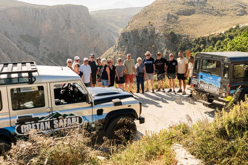 Rethymno: Full-Day Land Rover Safari to Preveli