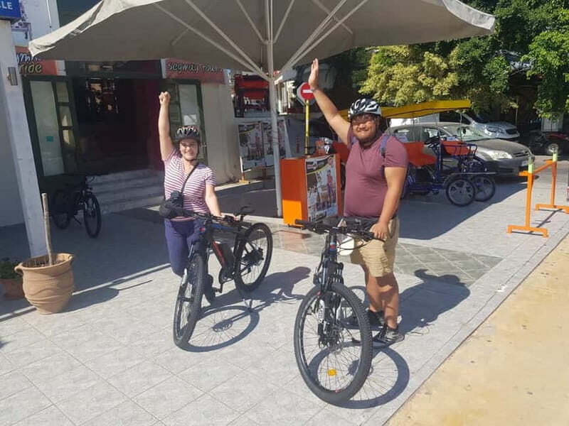Rethymno: Guided e-Bike Tour on Mili Gorge and soft drinks