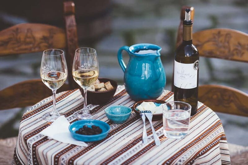Rethymno half day wine tasting-olive oil factory-Kourna lake