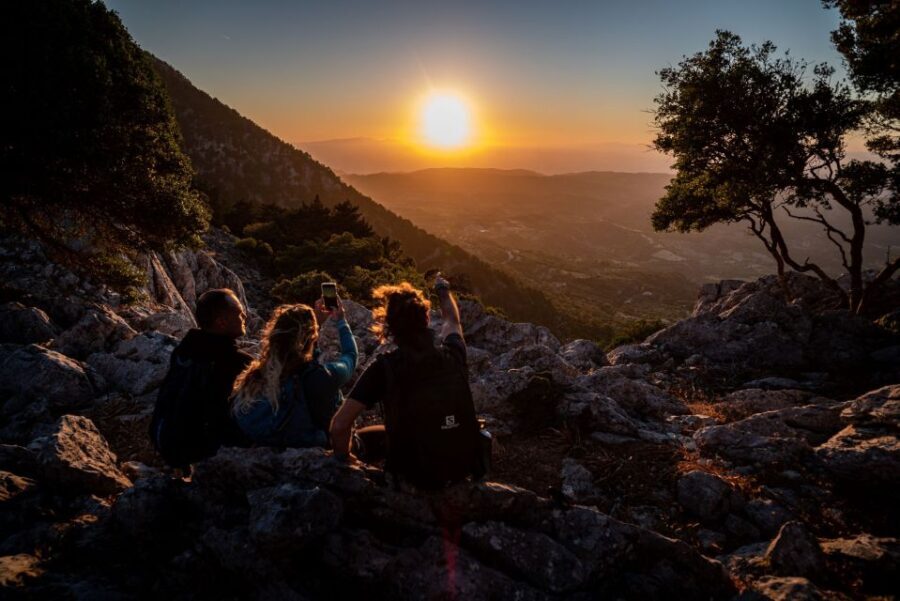 Rhodes: Profitis Ilias Guided Sunset Hike