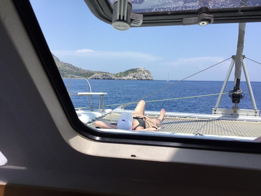 Rhodes: Sailing Catamaran Day Cruise with food and drinks - What to Expect on the Cruise